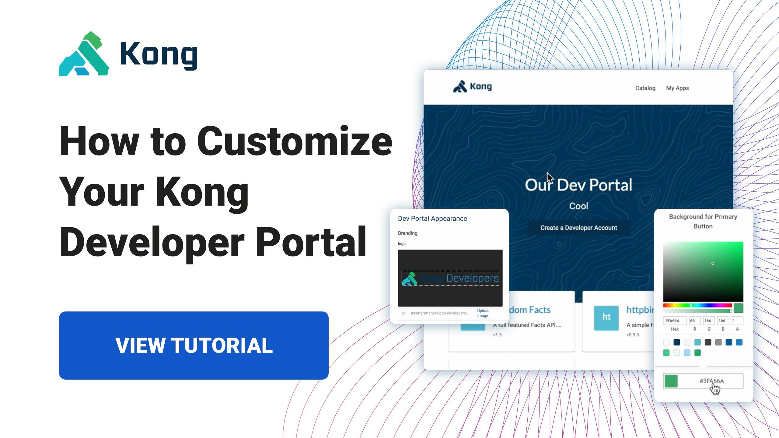 How to Customize Your Kong Developer Portal | Kong Inc.